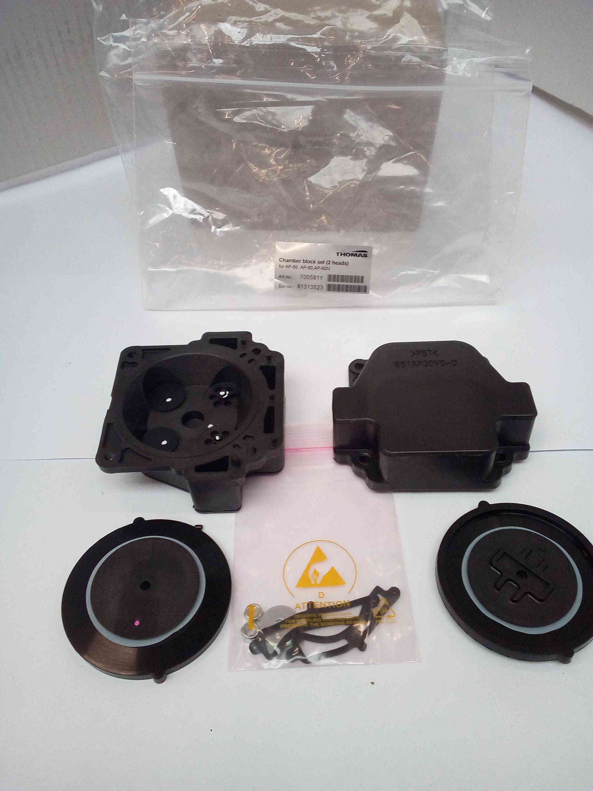 Kit Chamber Block THOMAS AP-60N AP-60/80 avec défaut d'aspect | Aqua Assainissement